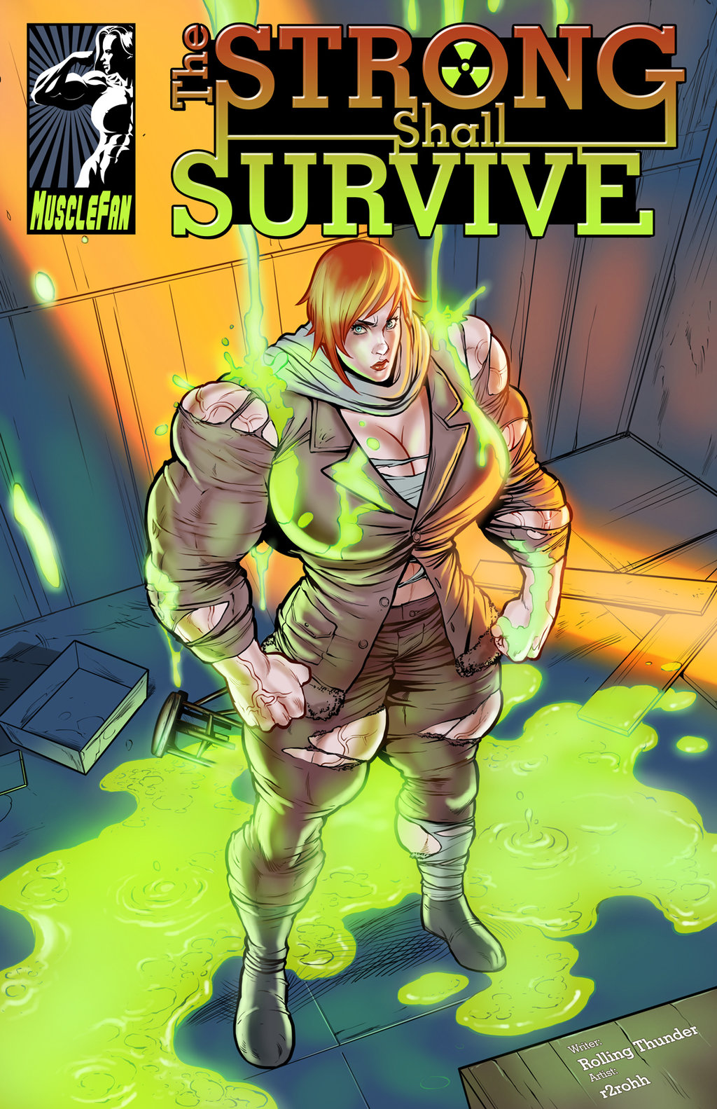 Apocalyptic Amazon – The Strong Shall Survive – Muscle Fan Comics
